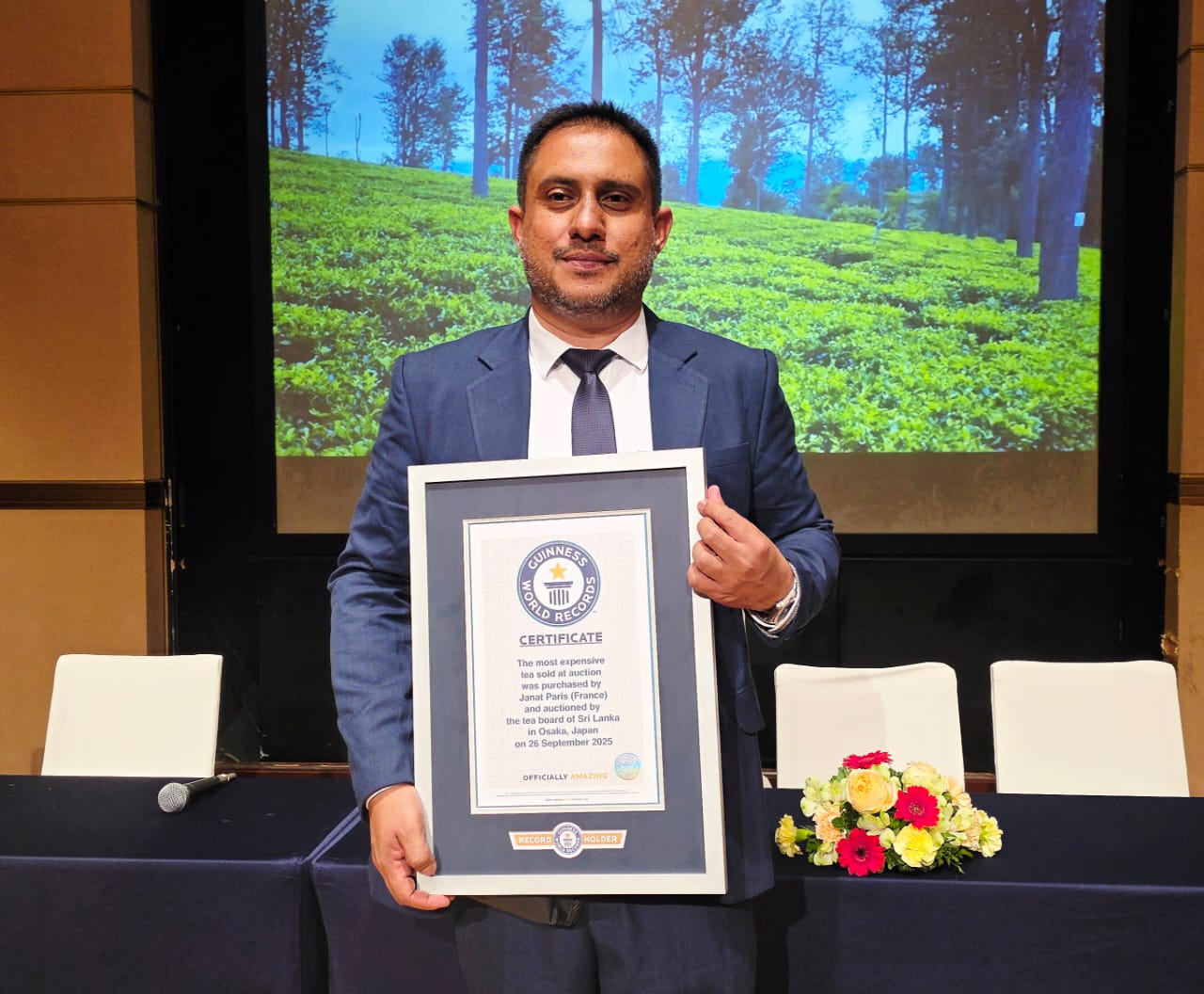 New Vithanakande Ceylon Black Tea Sets Guinness World Record as the ...